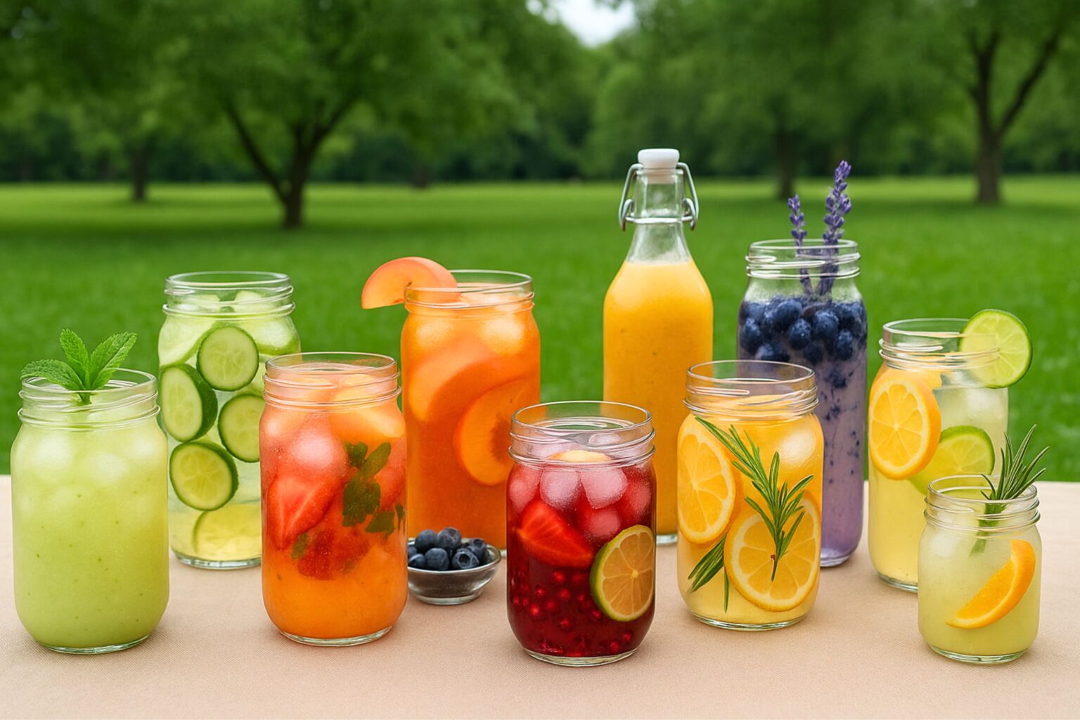 Non Alcoholic Drinks for Picnic – 15 Easy Refreshing Recipes